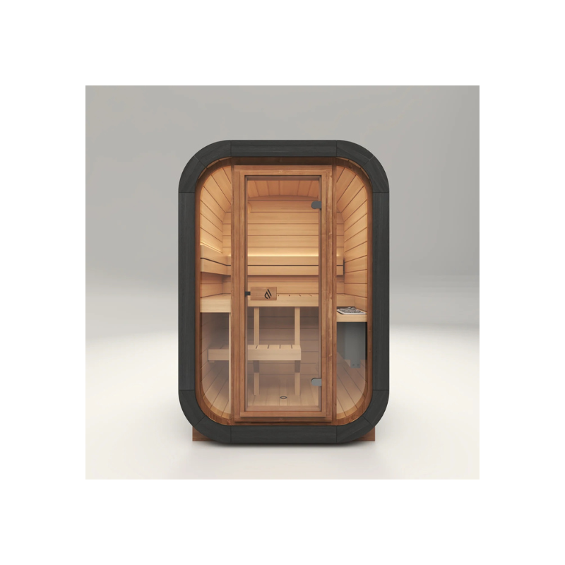 PlusLife Outdoor Mini Traditional Sauna 2–3 Person | 2.0 — CoreRecovery